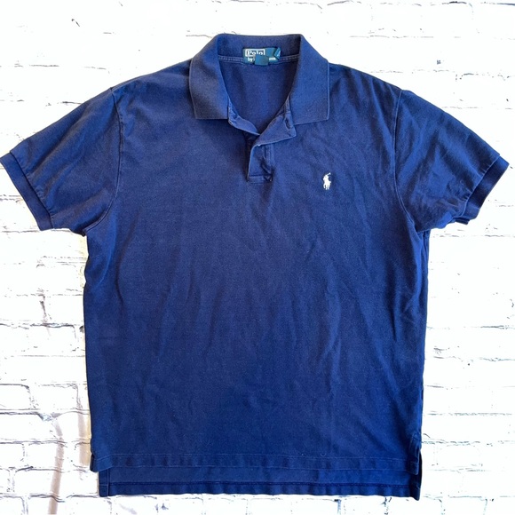 Polo Ralph Lauren | Shirts | Polo Ralph Lauren Polo Shirt Navy Blue ...